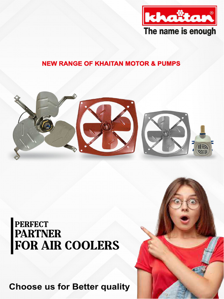 Khaitan Motor and Pump PDF | PDF | Machines | Manufactured Goods