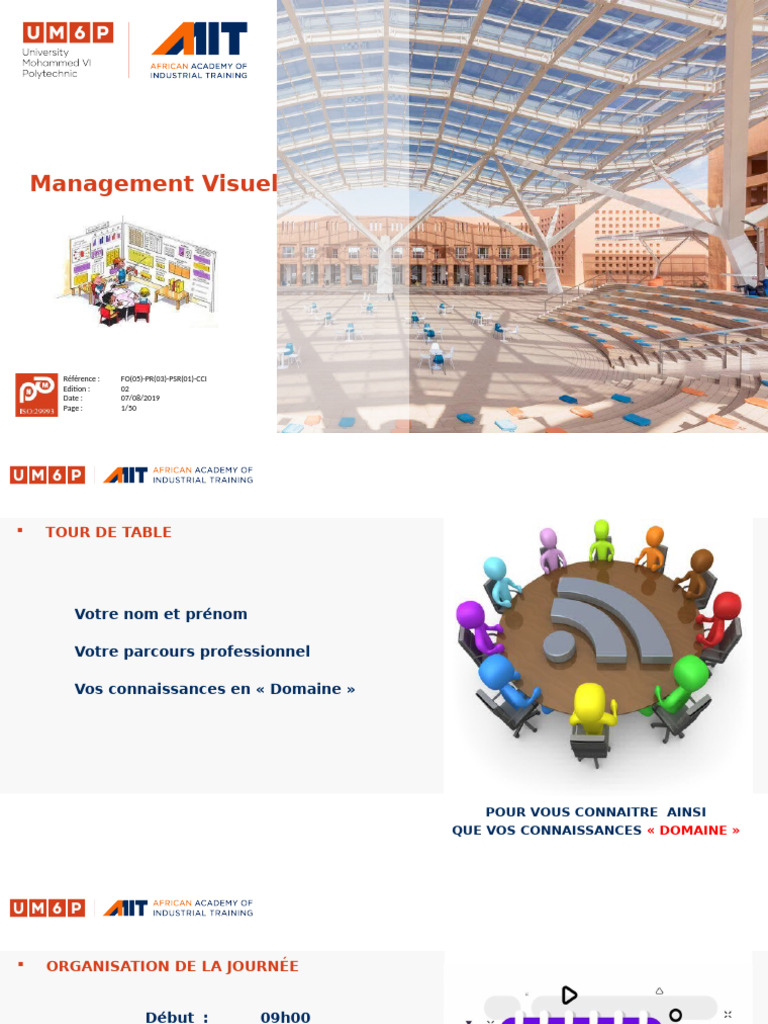 Présentation management visuel | PDF | Couleur | Rouge