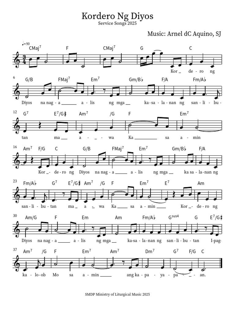 Kordero NG Diyos | PDF