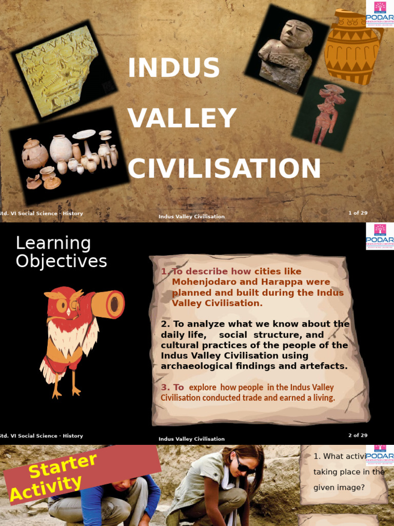 PPT2 - CB - VI - SSC - Indus Valley Civilisation | PDF