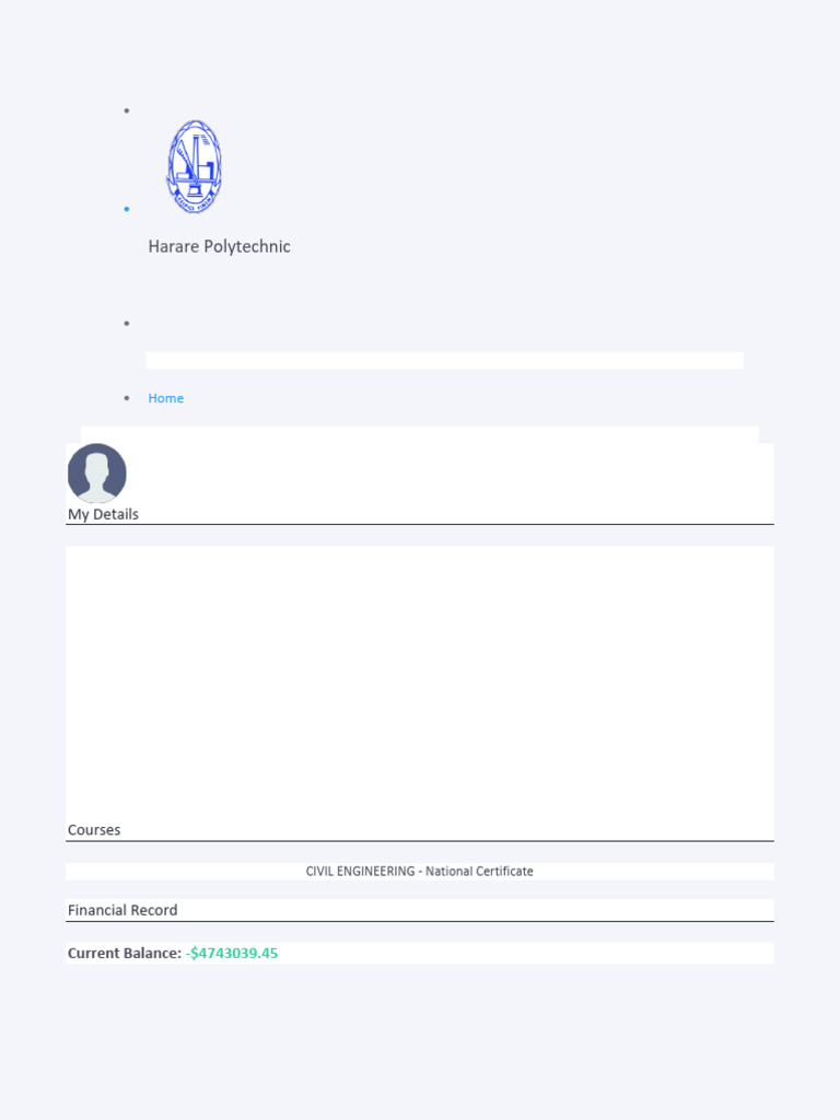 Dashboard _ Harare Polytechnic (1) | PDF | Computer Aided Design ...