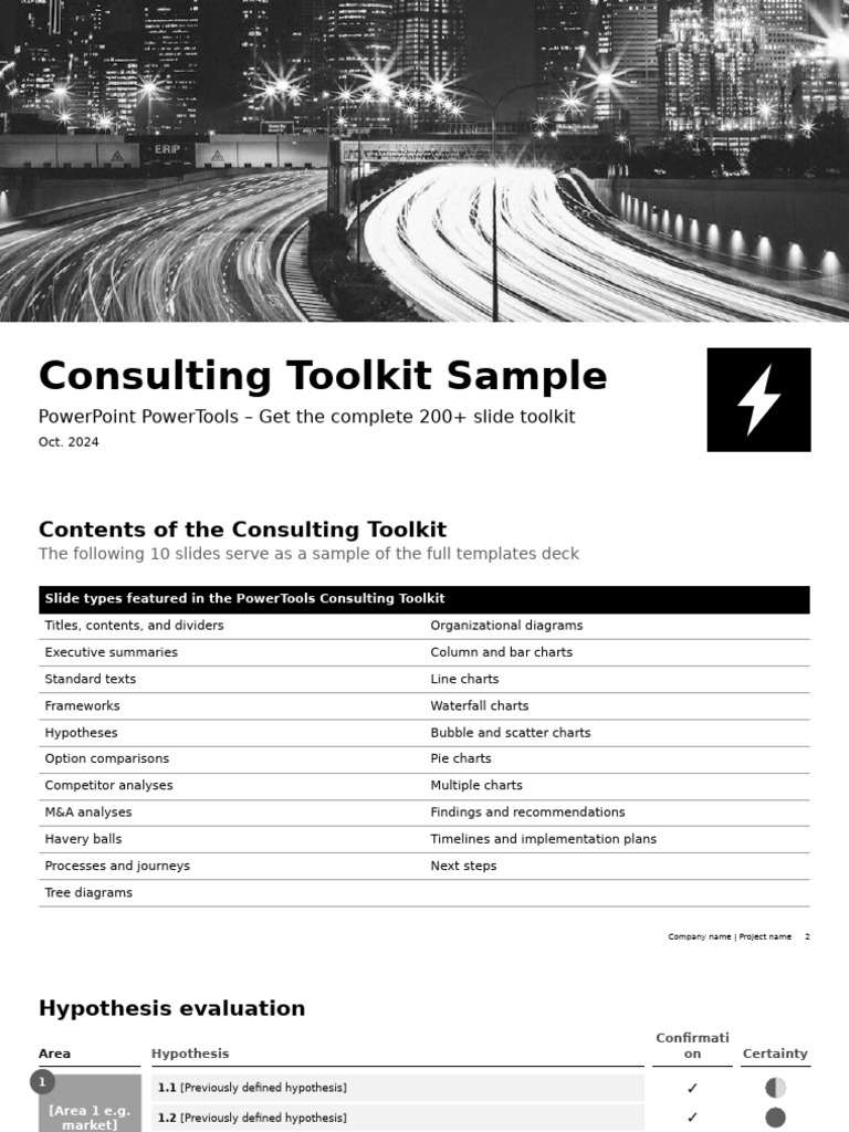 Consulting Toolkit Free Downloads | PDF | Hypothesis
