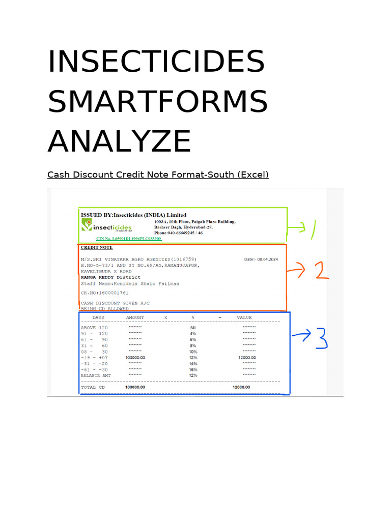 Insecticides Smartforms Analyze | PDF