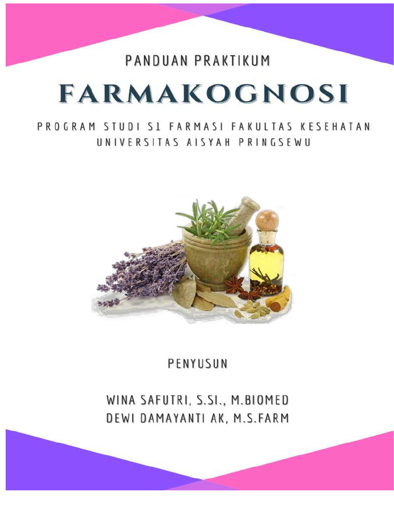 PANDUAN PRAKTIKUM FARMAKOGNOSI-1 | PDF