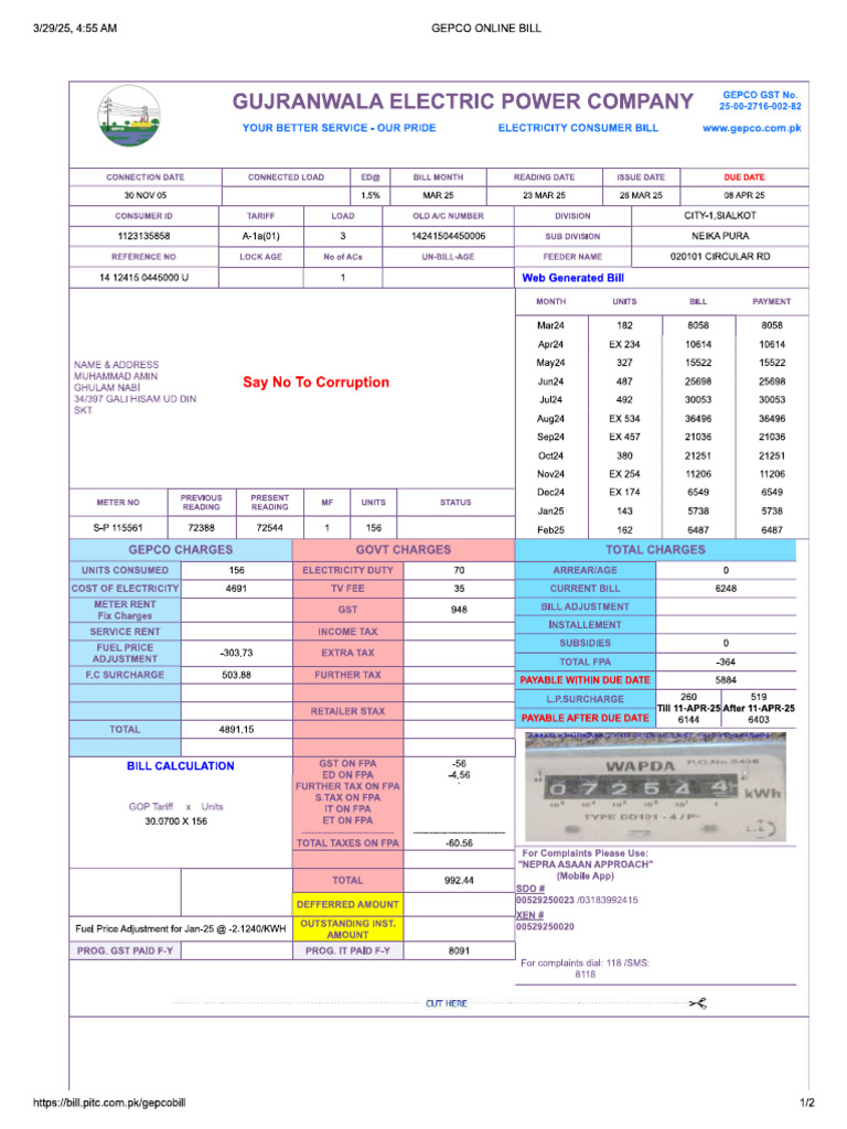Bill | PDF