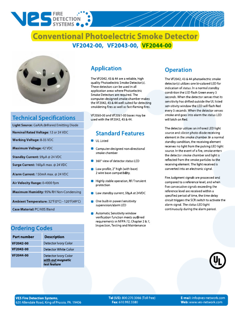 Smoke VF2044 | PDF