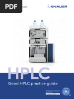 HPLC Column Usage | PDF | High Performance Liquid Chromatography ...