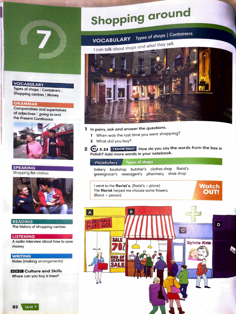 Unit7 Shopping | PDF