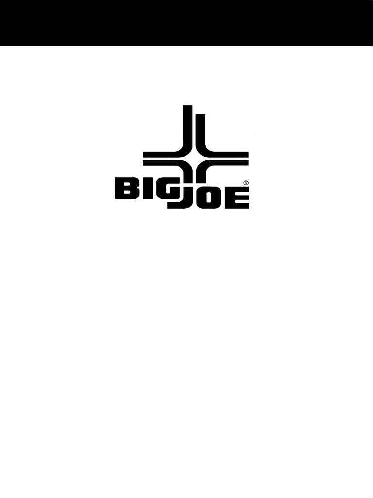 Big Joe CB22 - CB33 Counterbalance Lift Truck Operator's Manual | PDF ...