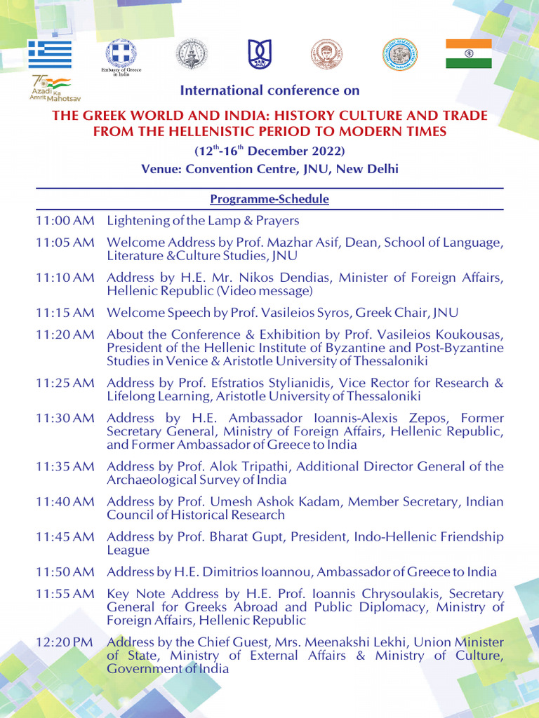 Indo Greek Programme | PDF | Greece | Byzantine Empire