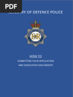 RAF Application Process Guide | PDF | Request For Information