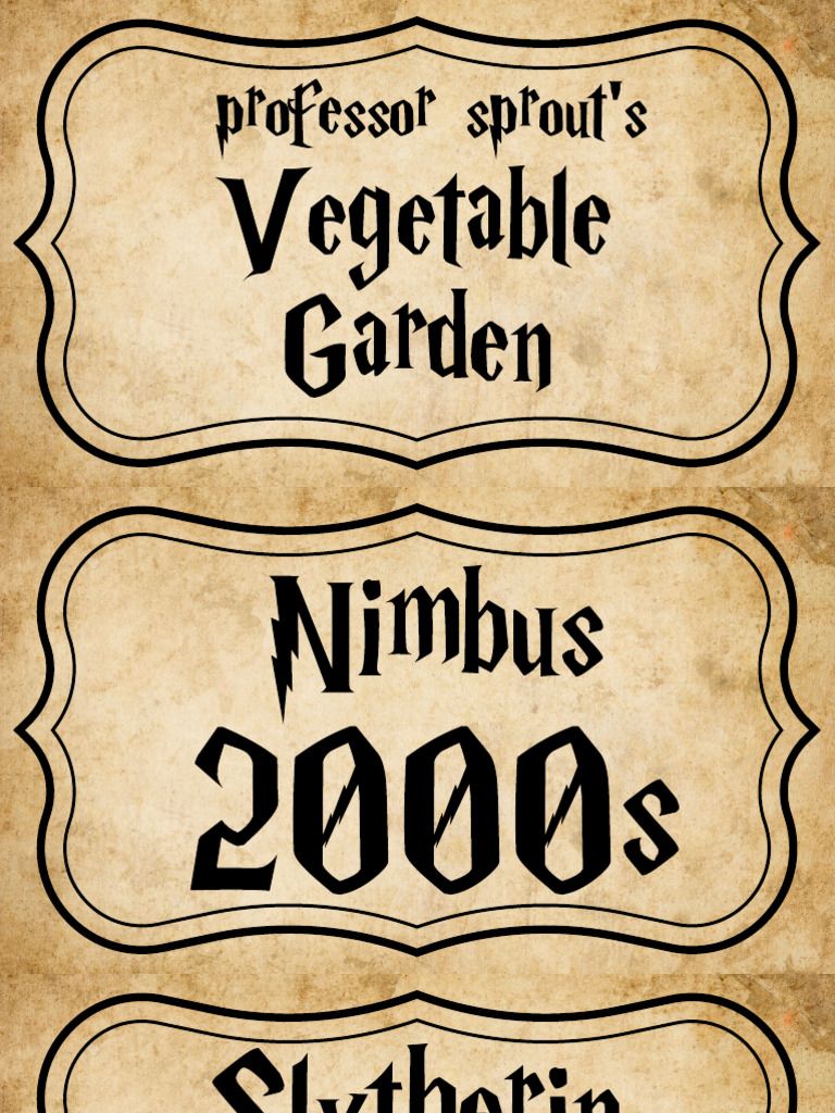 Professor Sprout’s | PDF