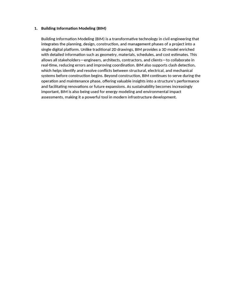 Understanding Building Information Modeling | PDF