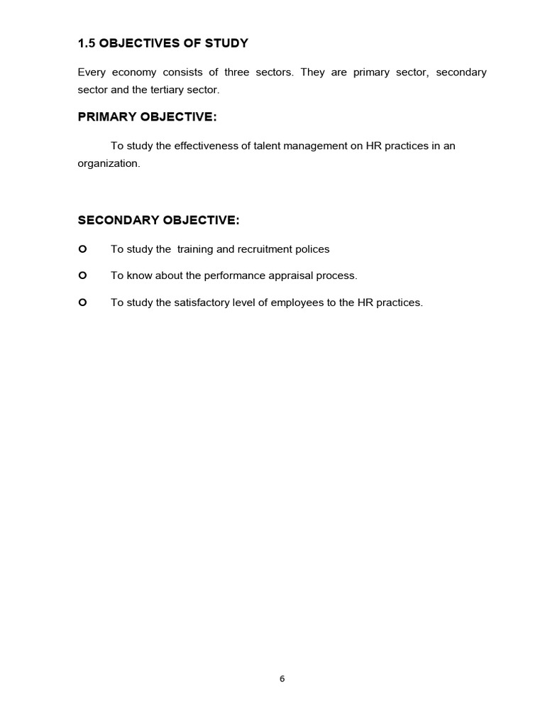 Problem and Objective Description | PDF
