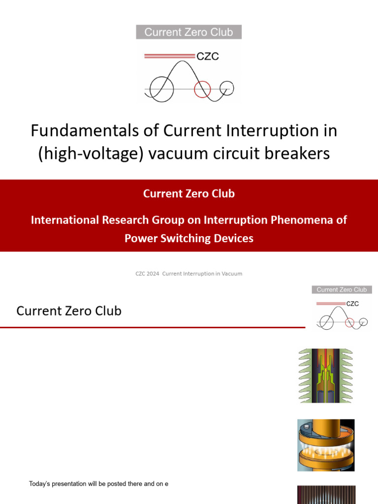 CIGRE WBN053 - Fundamentals of Current Interruption in (High-Voltage ...