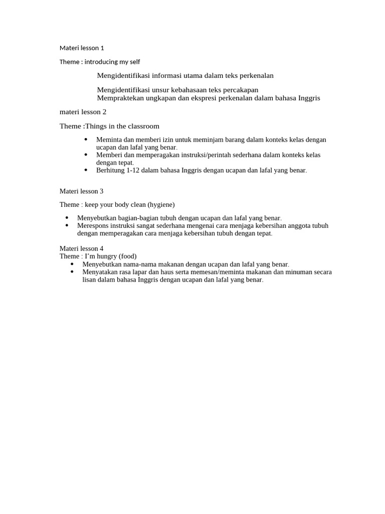 TP kelas 2 semester 1 | PDF