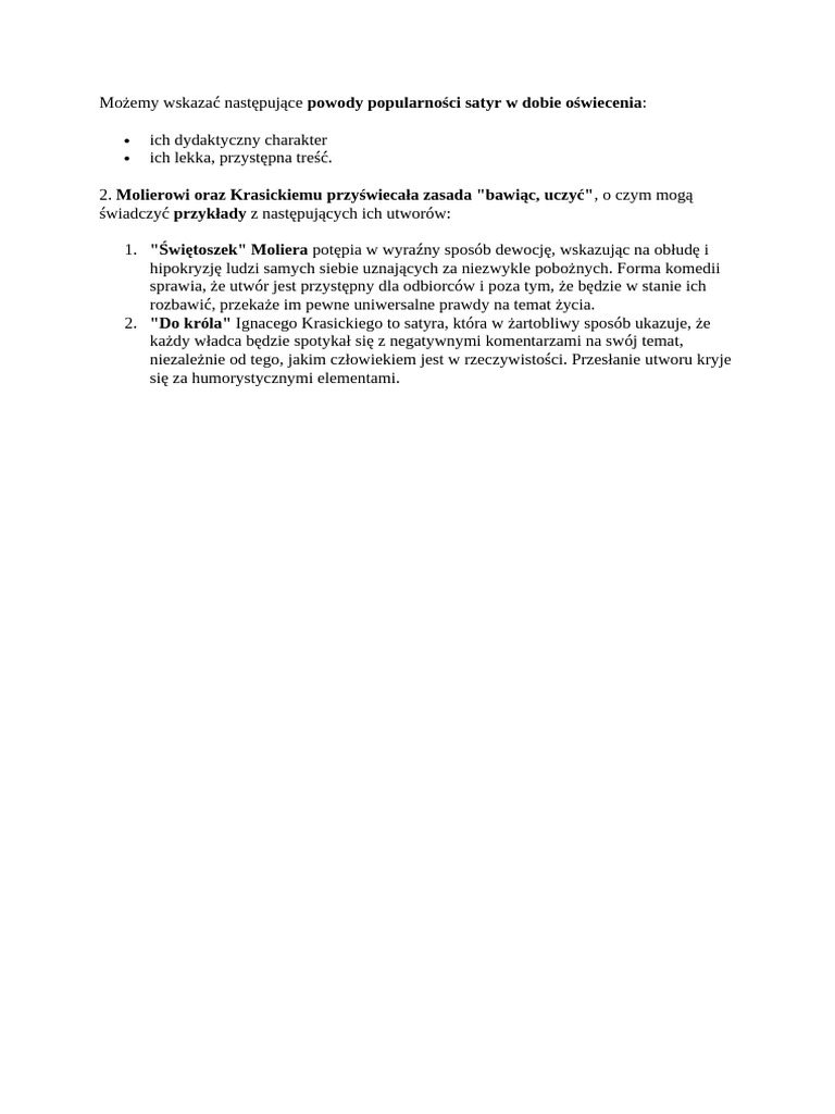 Satyra Cechy 2 | PDF