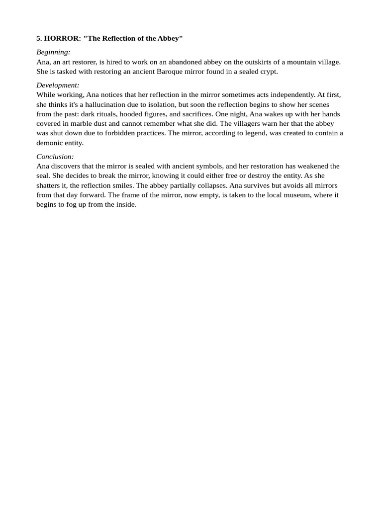 The Reflection of The Abbey | PDF