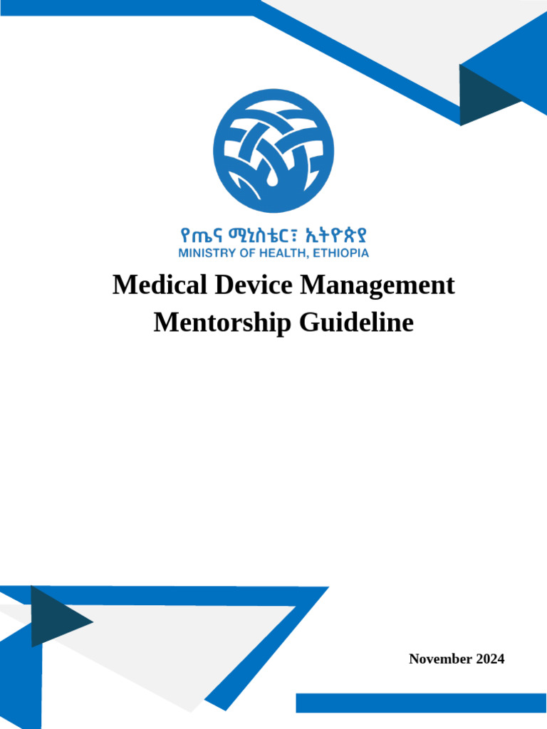MDM Mentorship - Guideline - Second - 25112024 | PDF | Mentorship ...