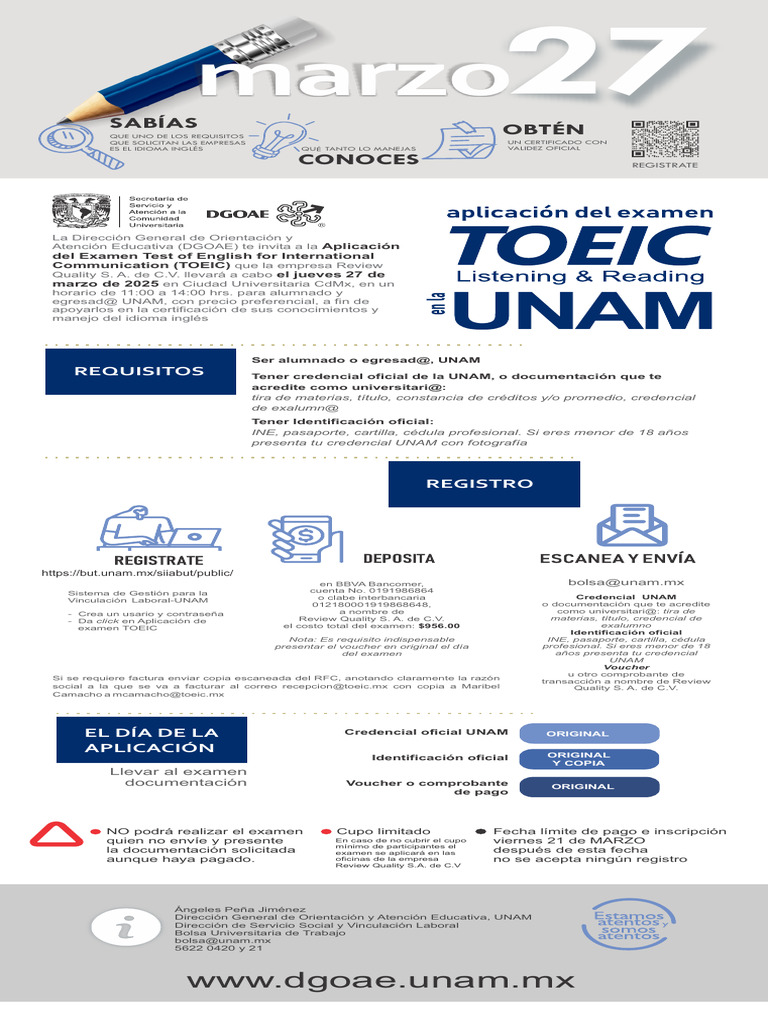 Convoca TOEIC | PDF