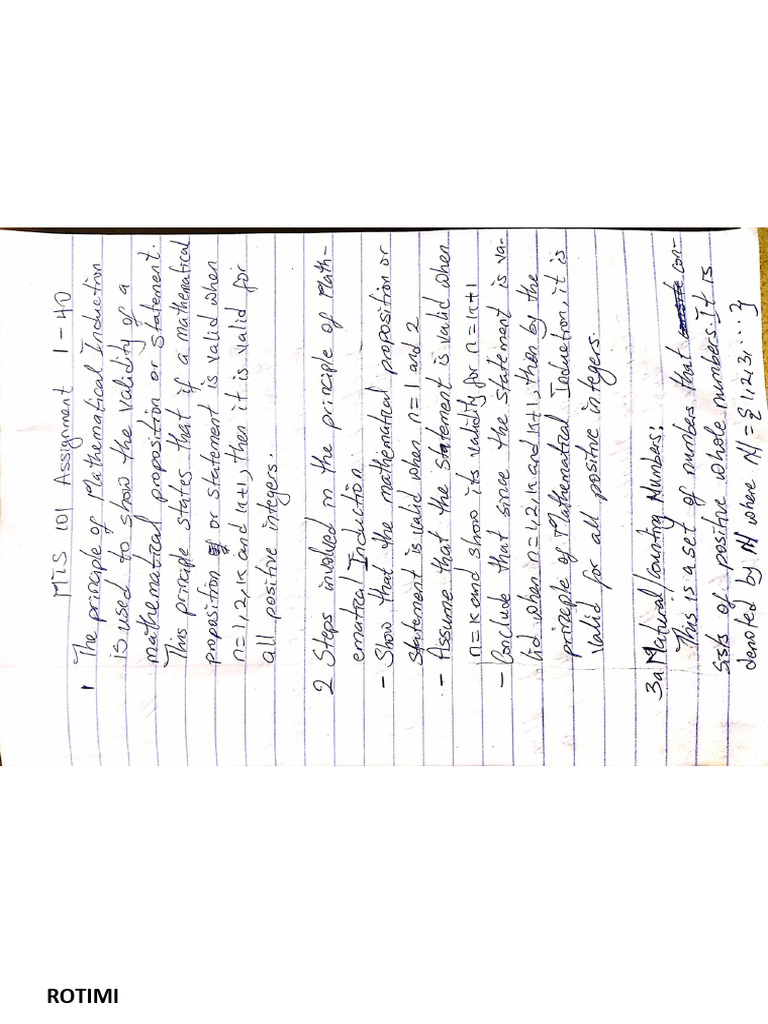 Mts 101 Manual Solution by Rotimi | PDF