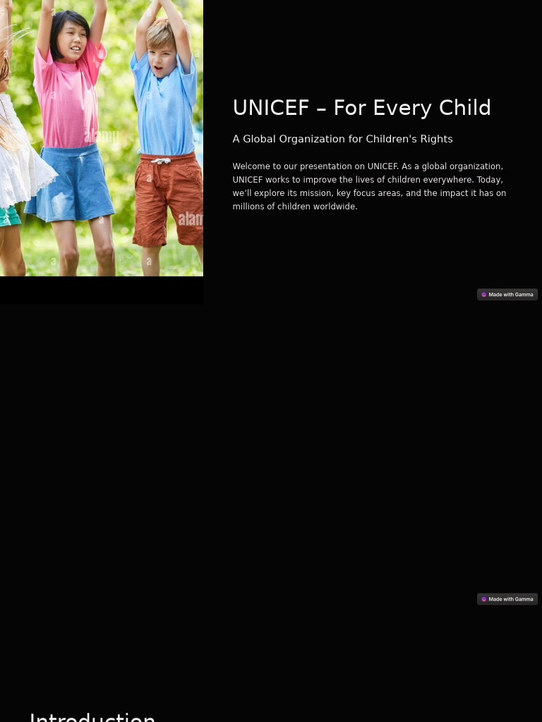 UNICEF Annual Report 2016 Overview | PDF | Unicef | Wash
