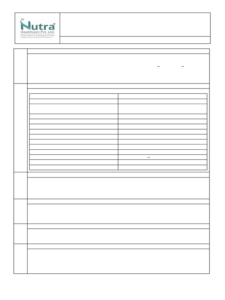 Msds of Man Power Tablet | PDF | Magnesium | Water