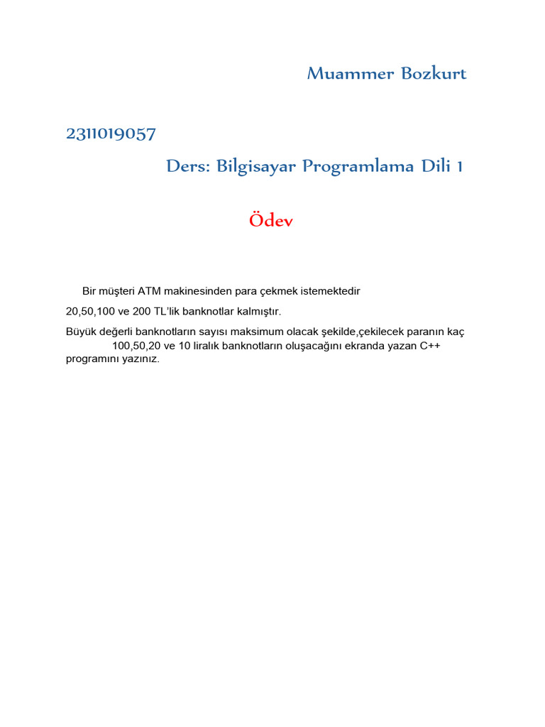 1-) #Include Iostream | PDF