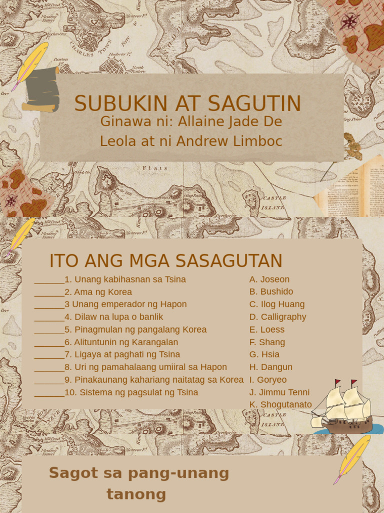 Subukin at Sagutin A | PDF