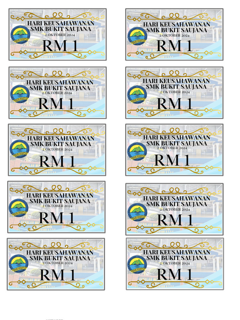 kupon hari keusahawanan | PDF