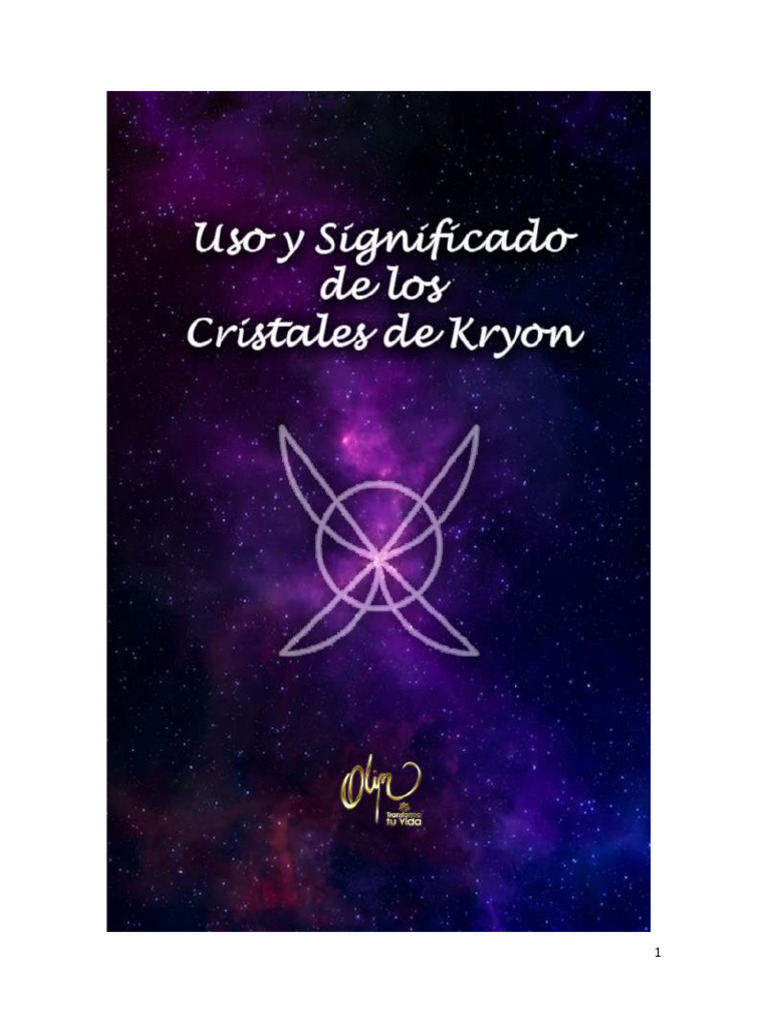 Uso y Significado de Los Cristales de Kryon | PDF | Amor | Verdad