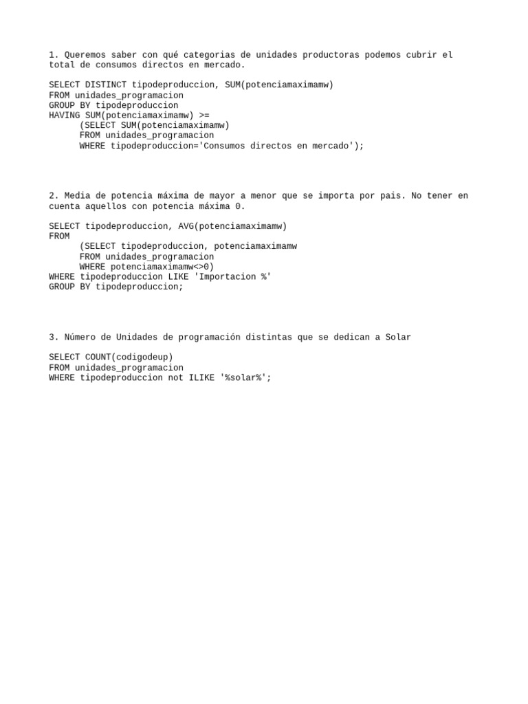 Entregable BBDD Básico II | PDF