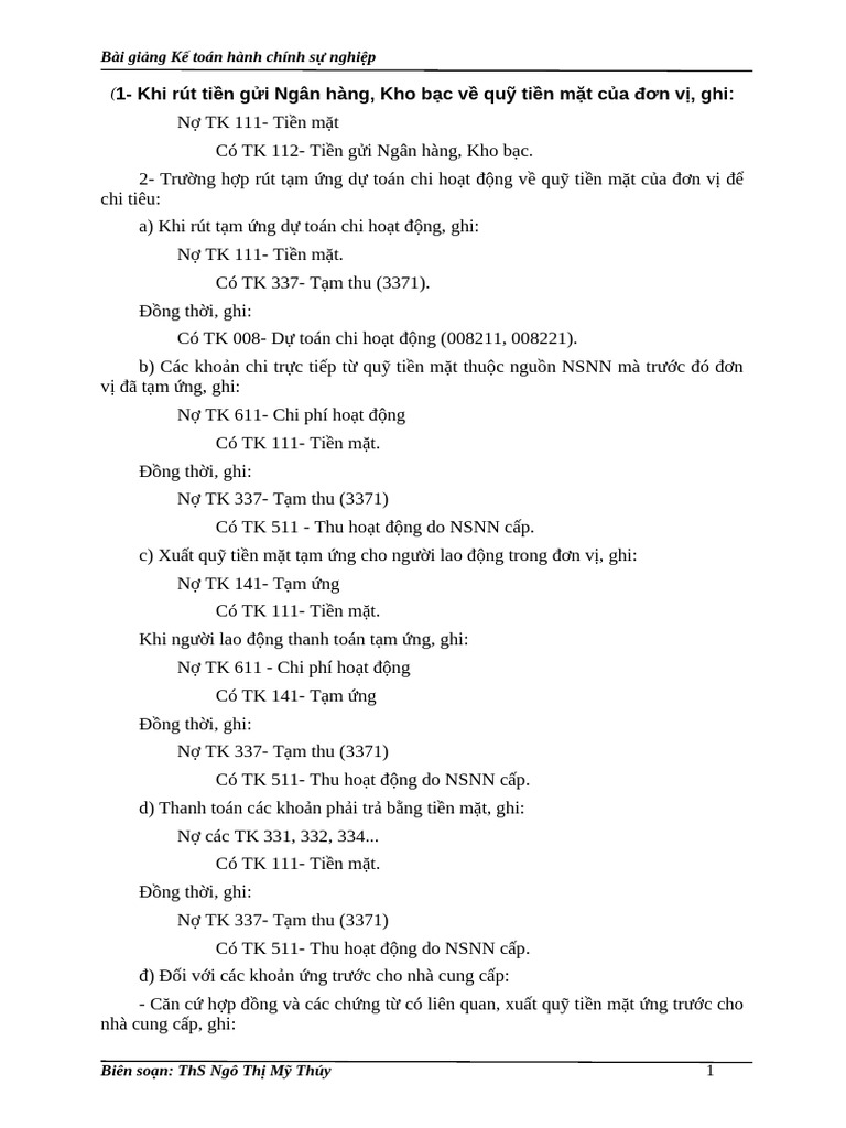 BAI GIANG KTHCSN | PDF