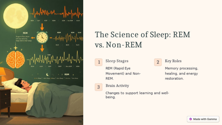 The-Science-of-Sleep-REM-vs-Non-REM | PDF