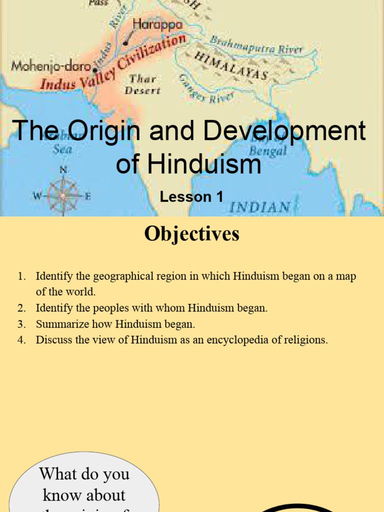 Origins of Hinduism: Key Insights | PDF