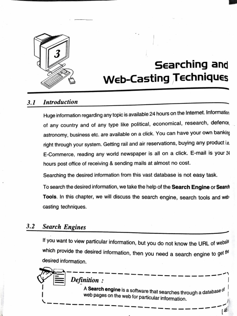Searching and Webcasting Techniques | PDF