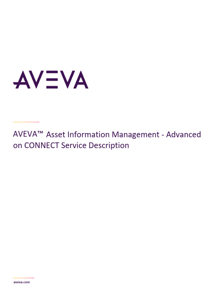 AVEVA Asset Information Management - Advanced On CONNECT | PDF | Tag ...