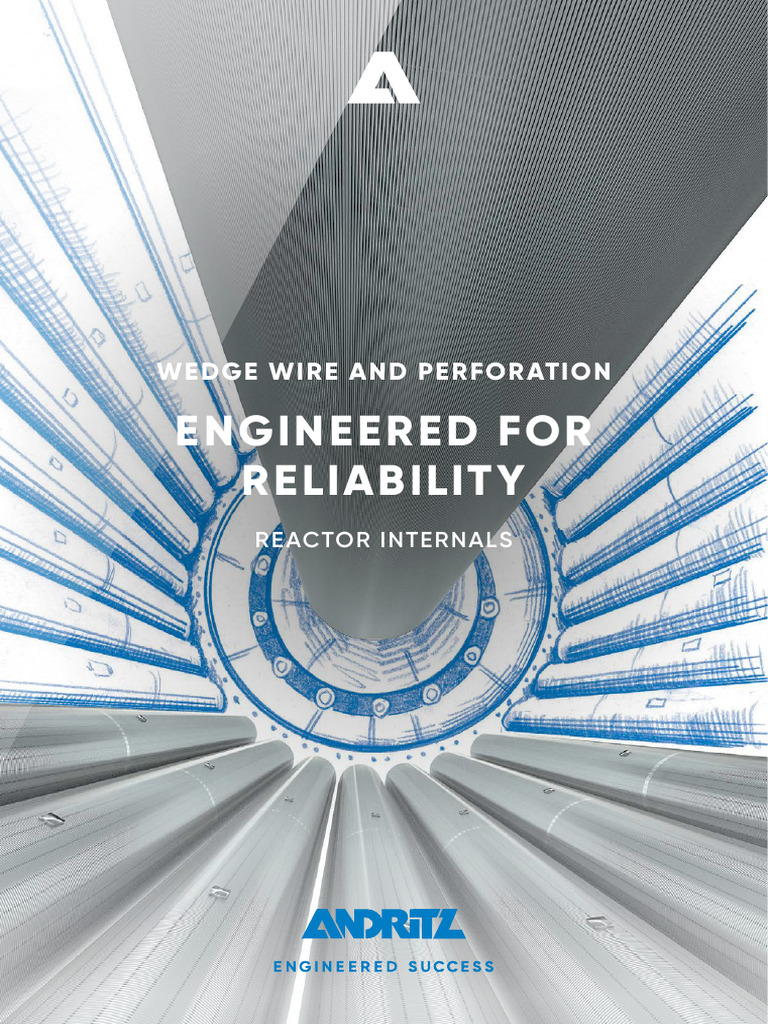 Reactor Internals Brochure Wedge Wire and Perforation Data | PDF | Pipe ...