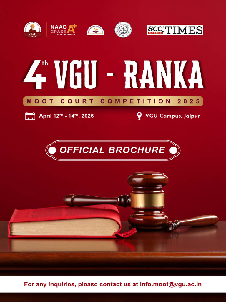 VGU RANKA MC Brochure Compressed | PDF | Argument | Strike Action