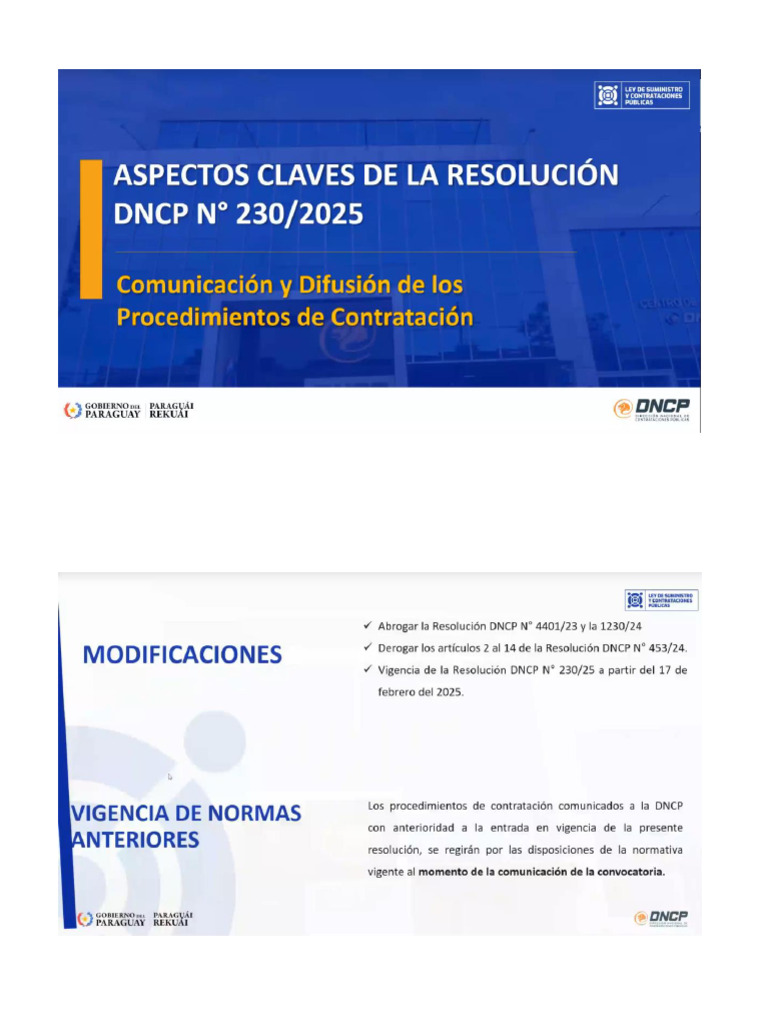 Material Didactico Res DNCP 230-2025 | PDF