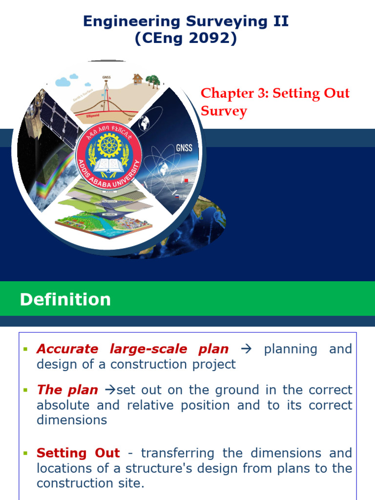 Setting Out Curves in Engineering Surveying | PDF | Tangent | Angle