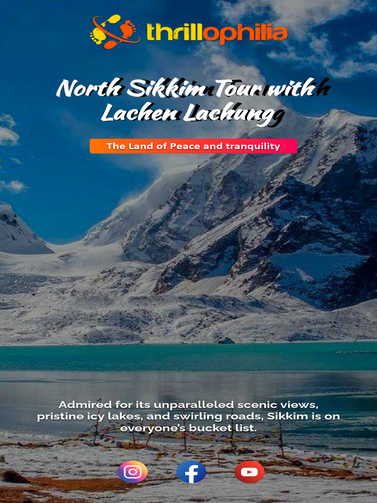 North Sikkim Adventure Tour Guide | PDF | Fee | Payments