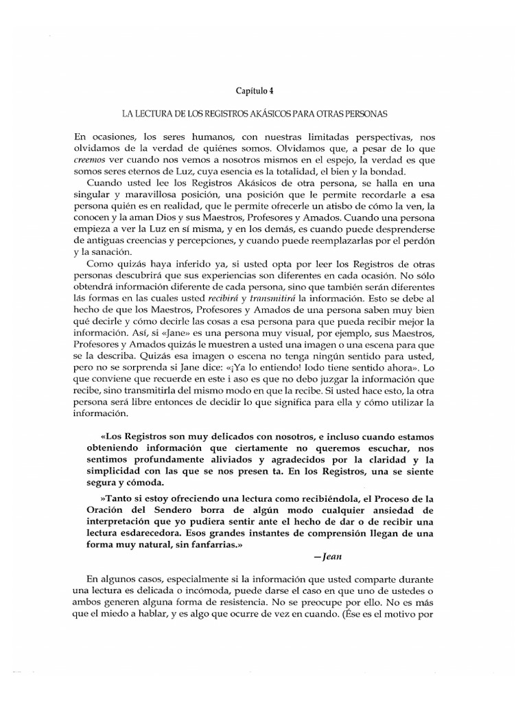 Registros Akashicos Parte 4 | PDF