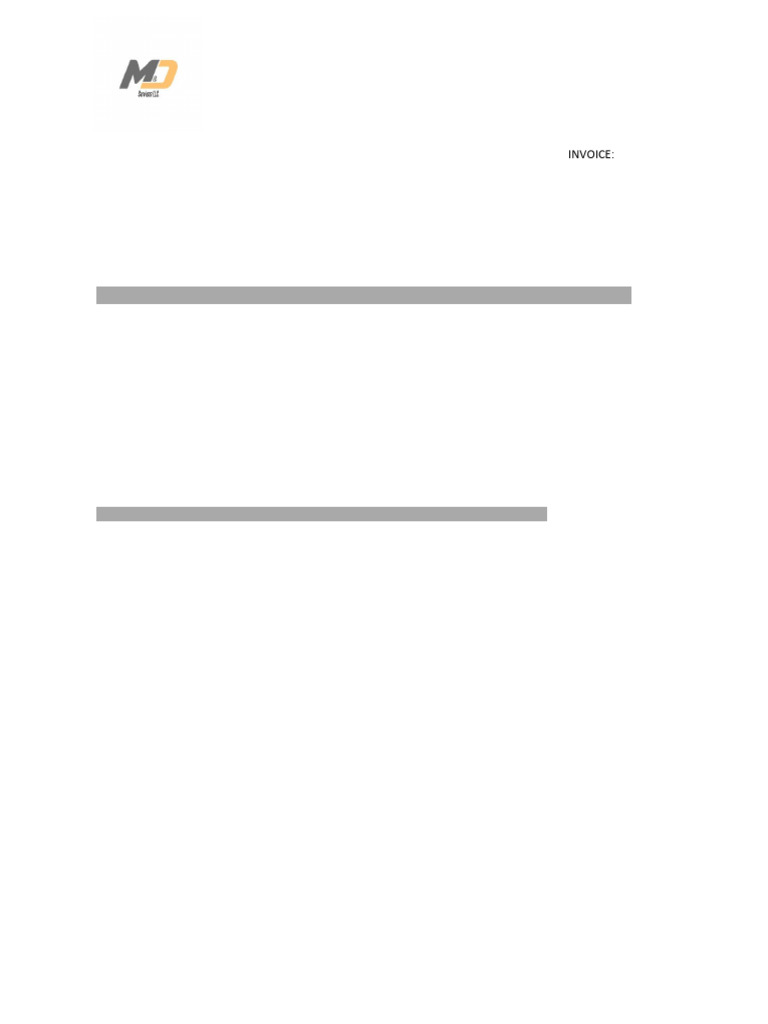 Invoice for Flight Cargo LLC | PDF
