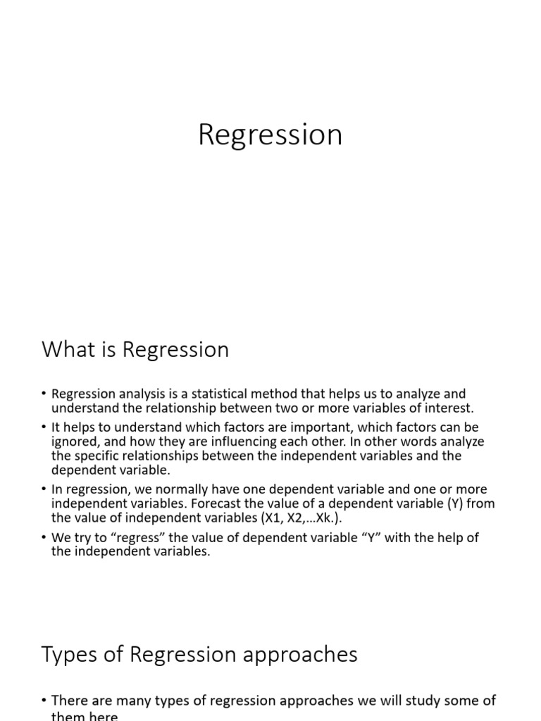 Lecture 3 - Linear Regression Imran 20022025 092939am | PDF | Regression Analysis | Linear ...