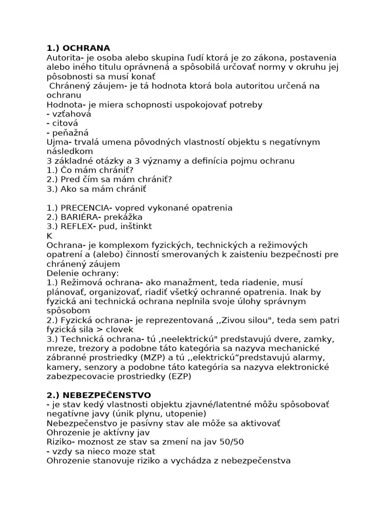 Oom Maturitka 2 | PDF