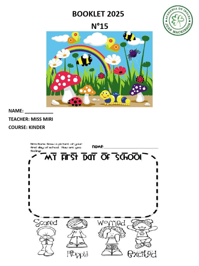 Booklet Kinder 2025 | PDF
