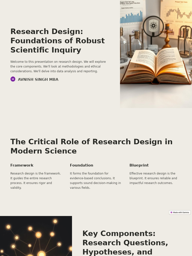 Research-Design (MBA II UNIT) | PDF | Methodology | Quantitative Research