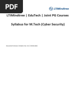 Cybersecurity Full Syllabus | PDF | Security | Computer Security