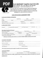 PSMFC Cash Loan Products Application Form | PDF | Credit | Finance ...